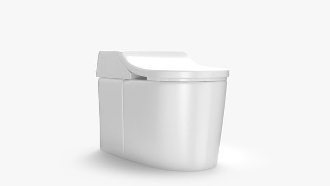 3D model Toilet samsung smart VR / AR / low-poly | CGTrader