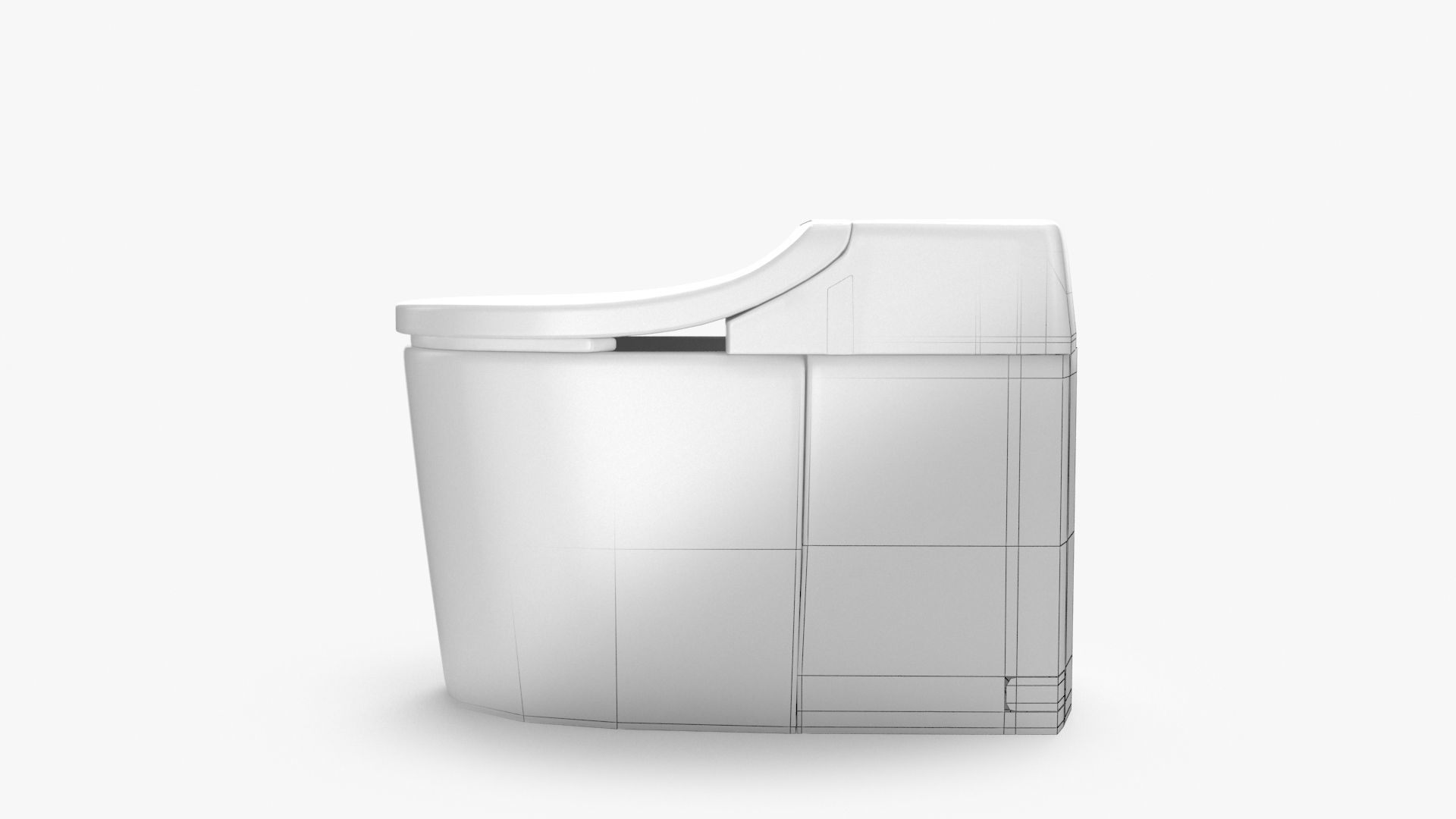 3D model Toilet samsung smart VR / AR / low-poly | CGTrader