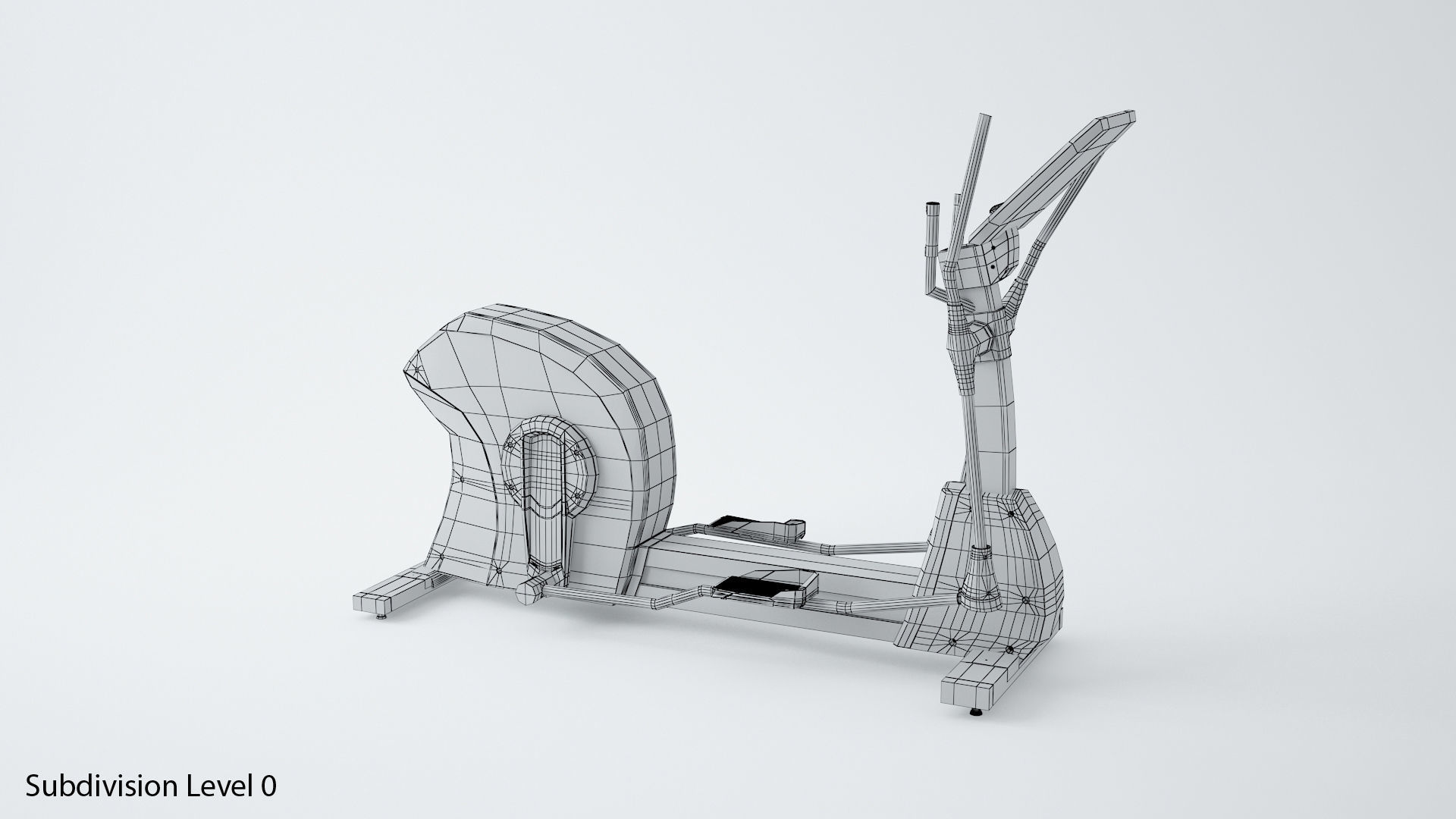 Freemotion Elliptical 3D model | CGTrader