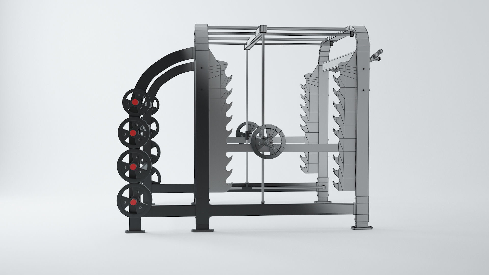 Nautilus Freedom Rack 3D model | CGTrader