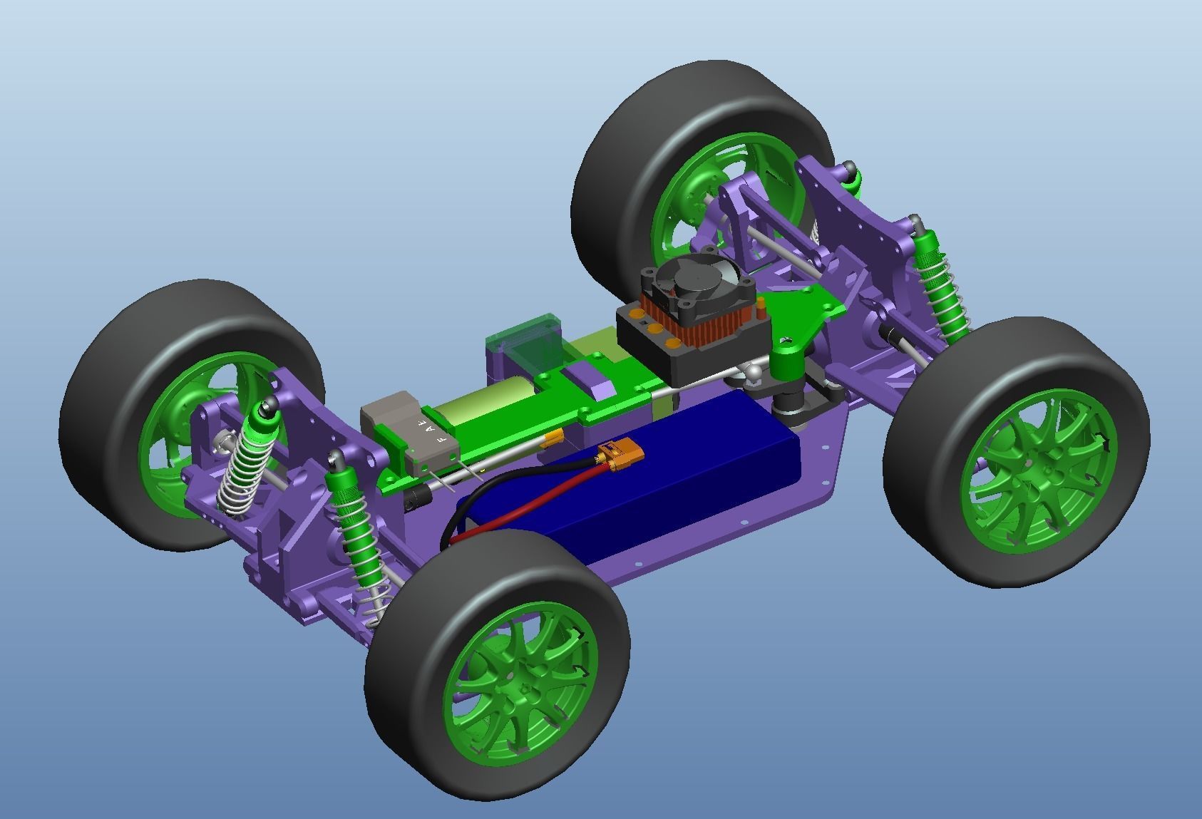 RC car model 3D model | CGTrader