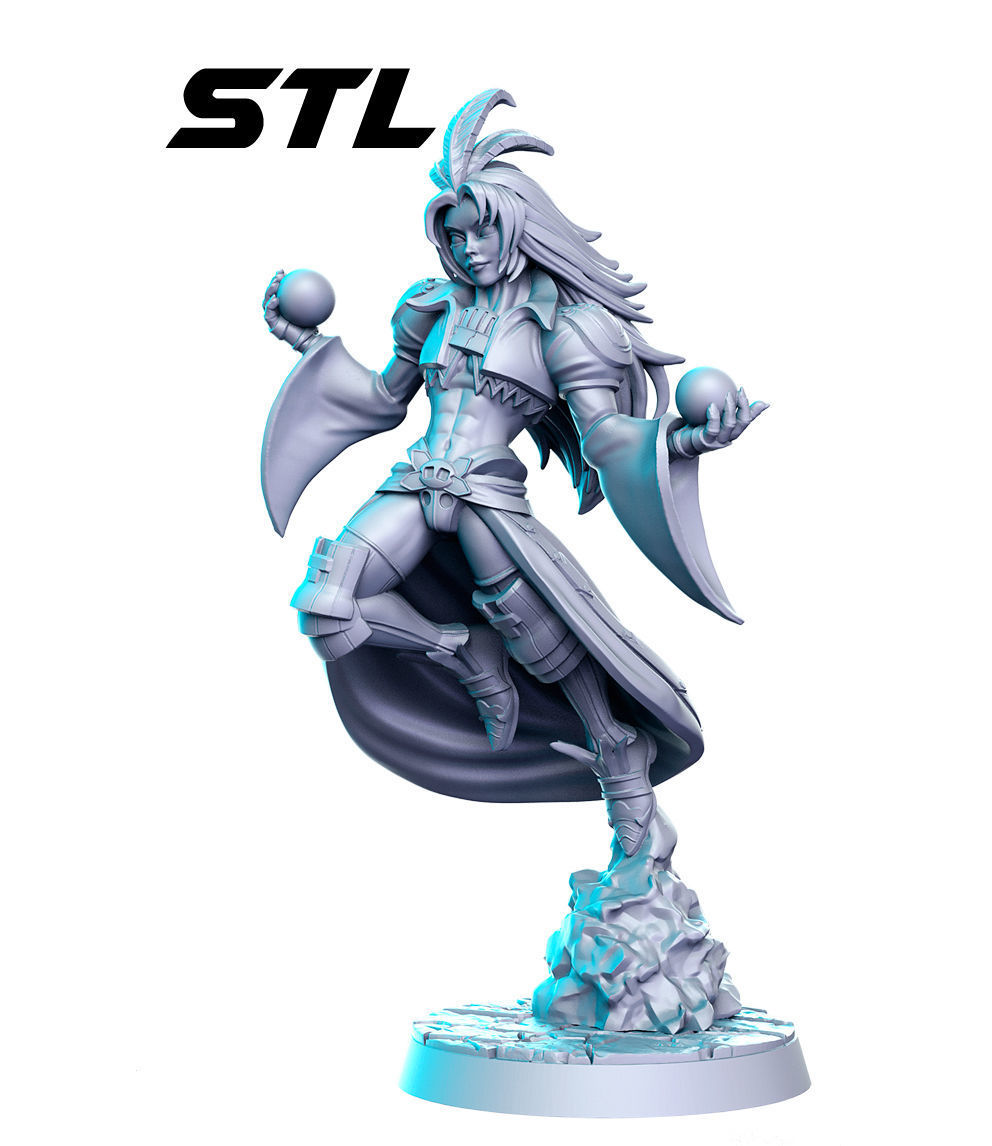 Kuja Final Fantasy 32mm Pre-supported 3D model 3D printable | CGTrader