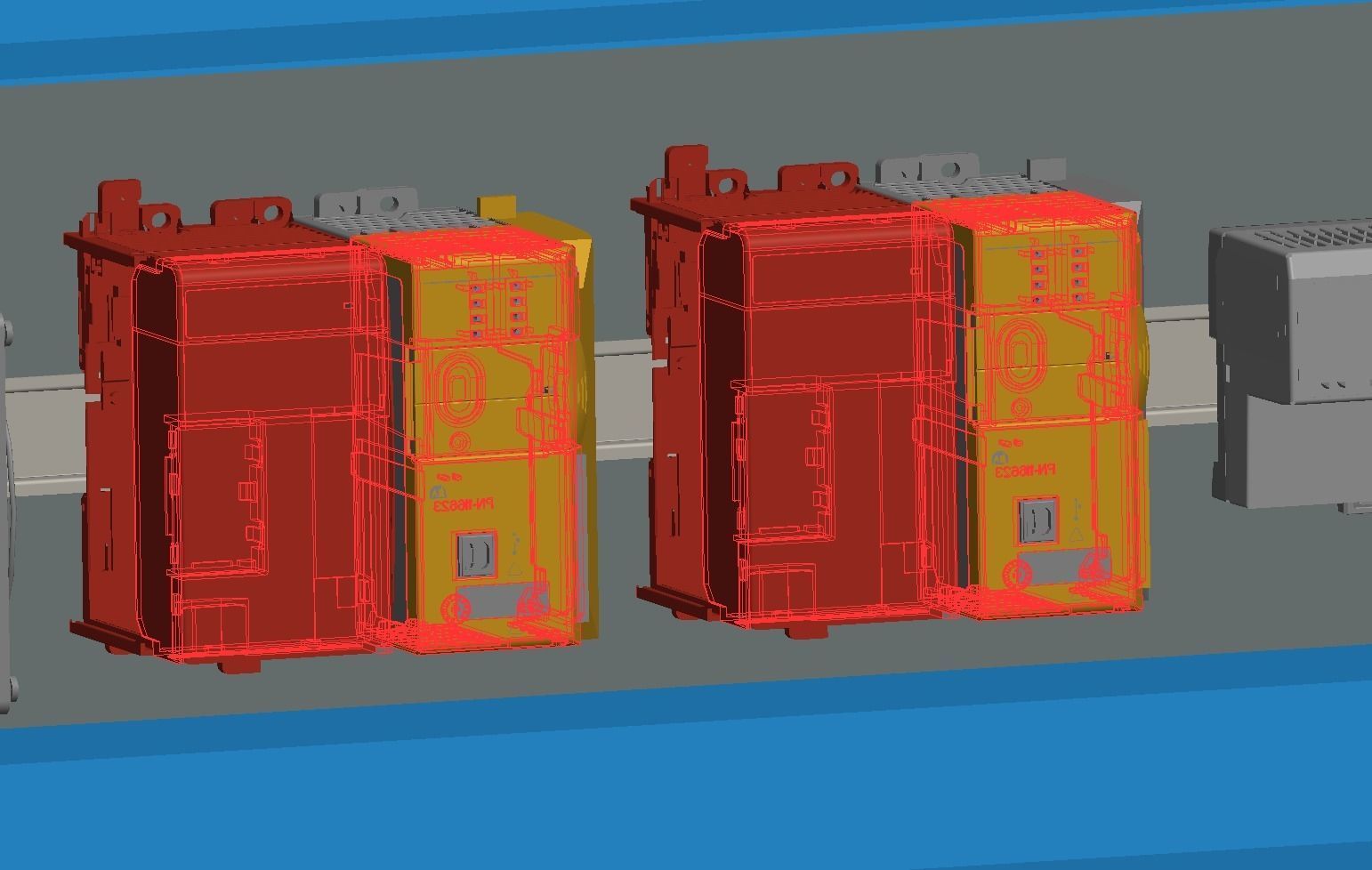 PLC control box 3D model | CGTrader