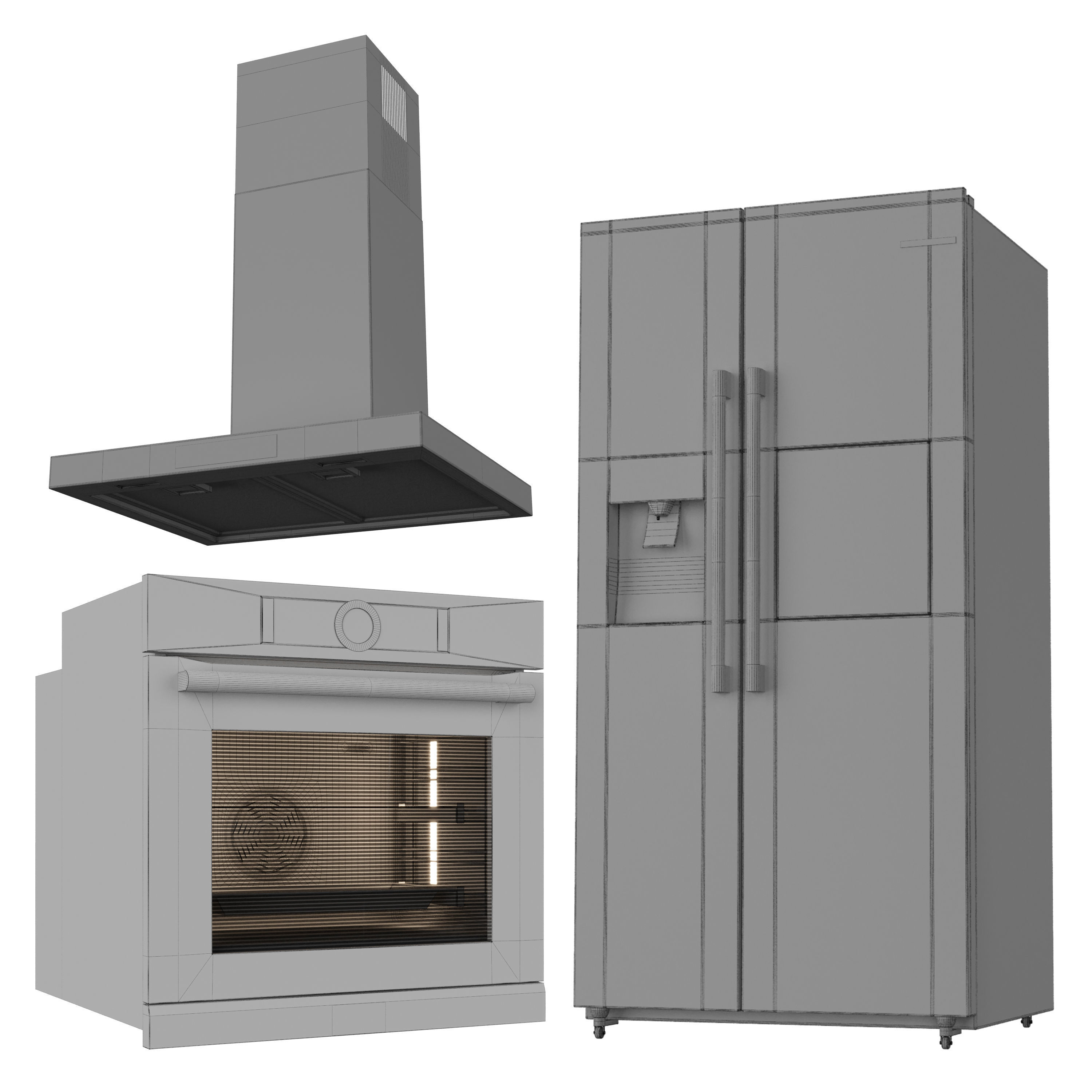 Bosch Appliances Collection 3D model | CGTrader