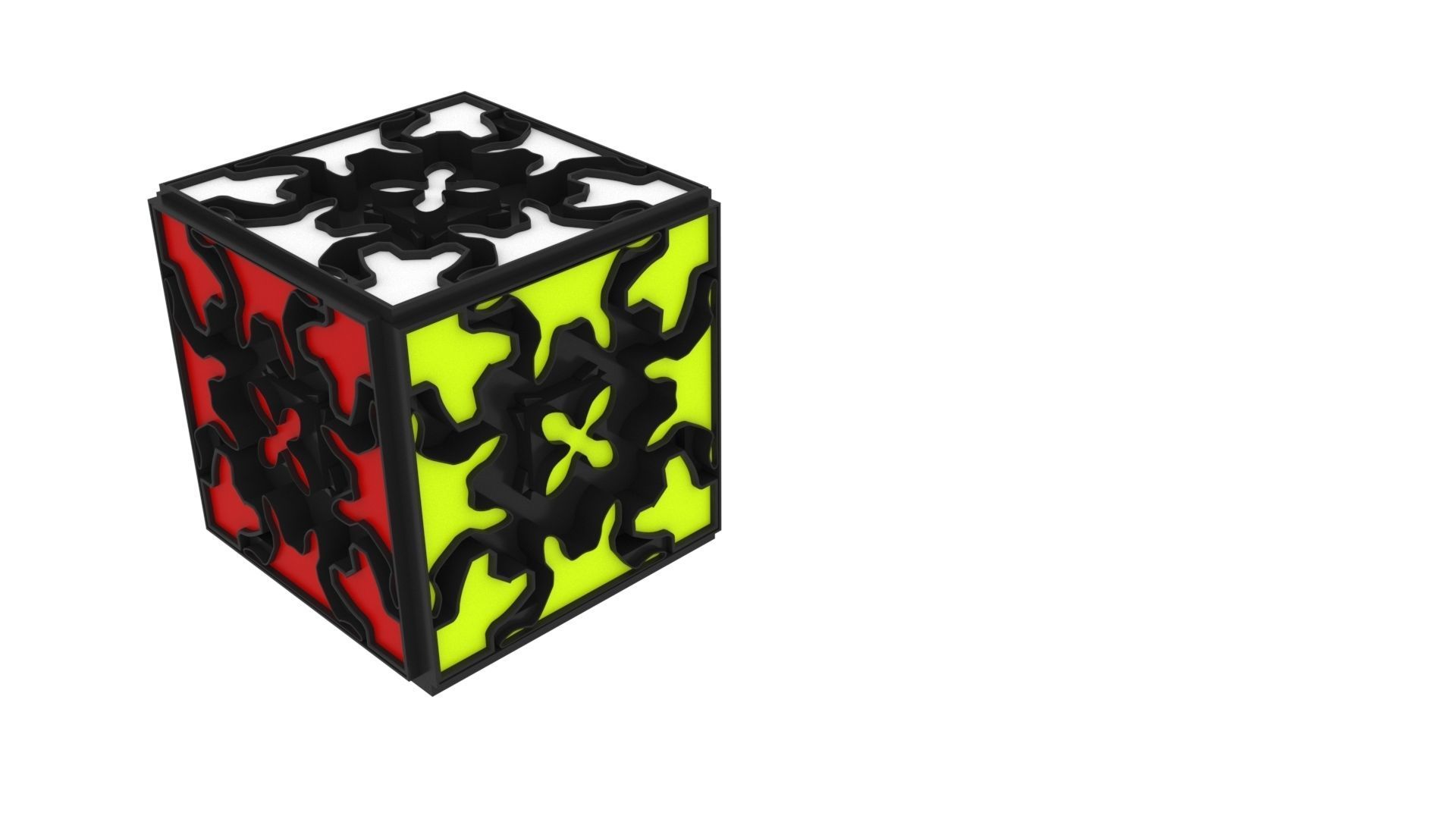 Different Type of Rubiks Cube Set 3D model | CGTrader