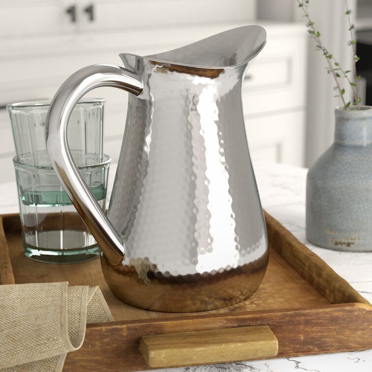 Pinkney Hammered Water Pitcher 3D model | CGTrader