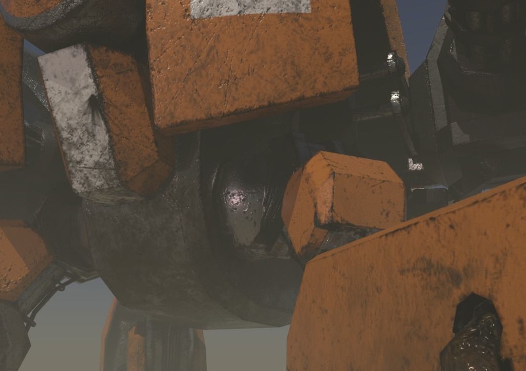 Crab Sentry Drone 3D model animated rigged | CGTrader