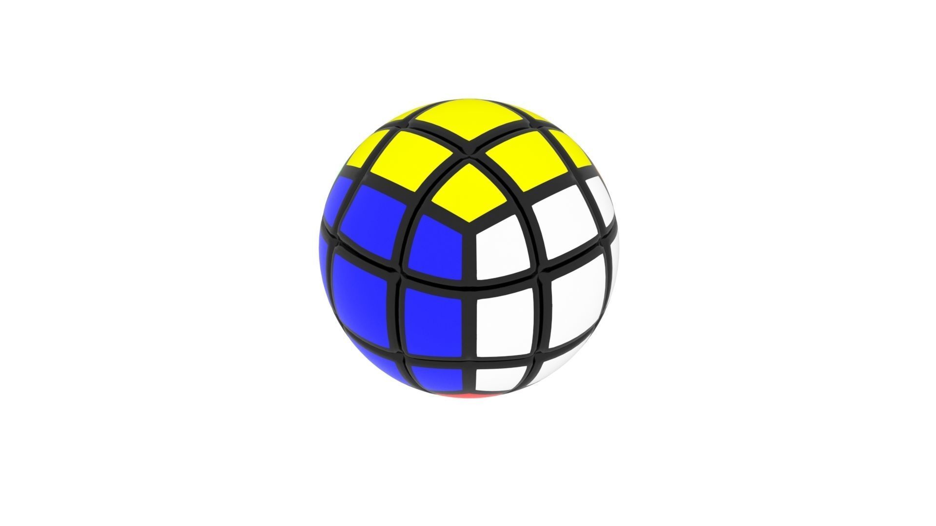 Different Shapes of Rubiks Cube Set 3D model | CGTrader