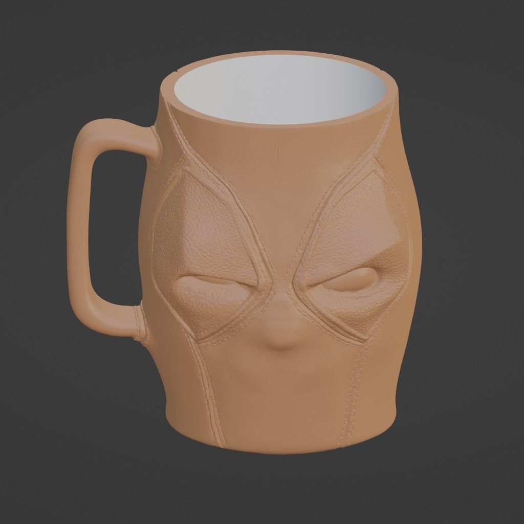 Deadpool Cup Beer Cup 3D model 3D printable | CGTrader