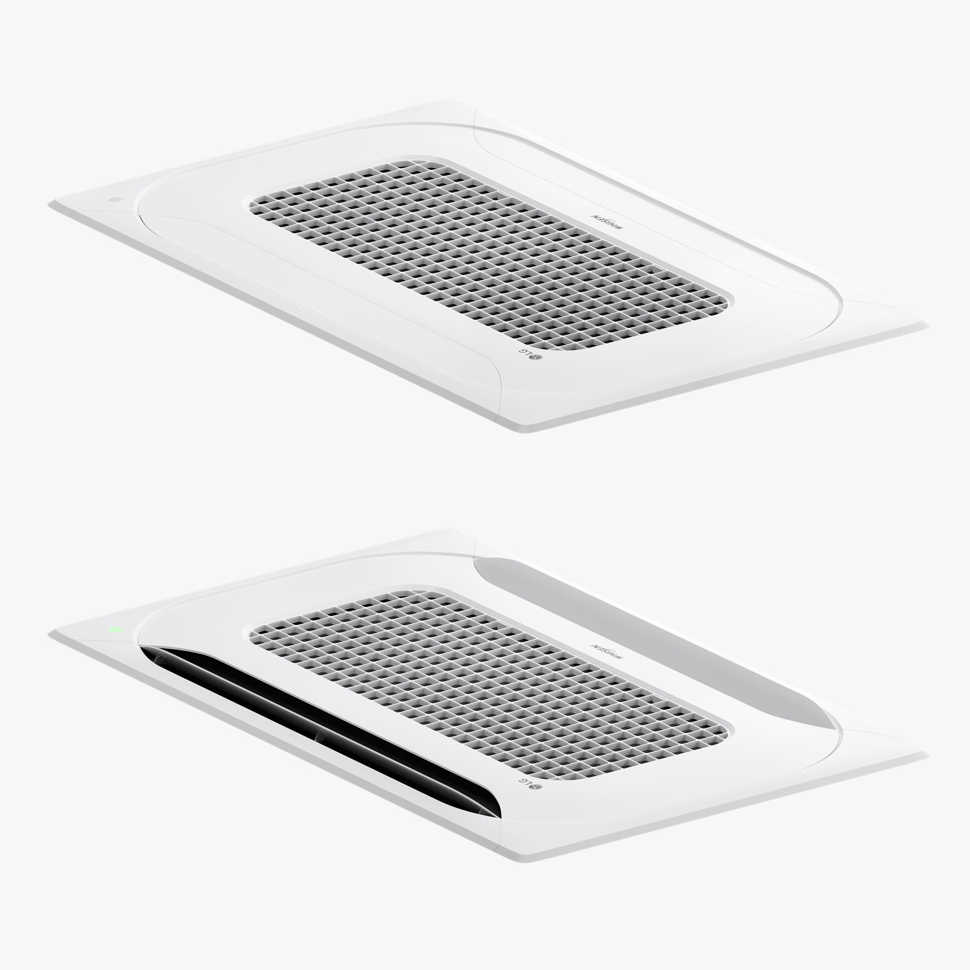 LG 2Way cassette air conditioner 3D model | CGTrader