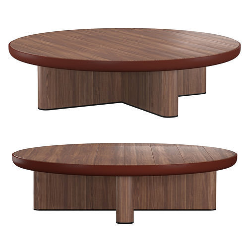 Cala Centre Table Teak 135 Kettal 3D model | CGTrader