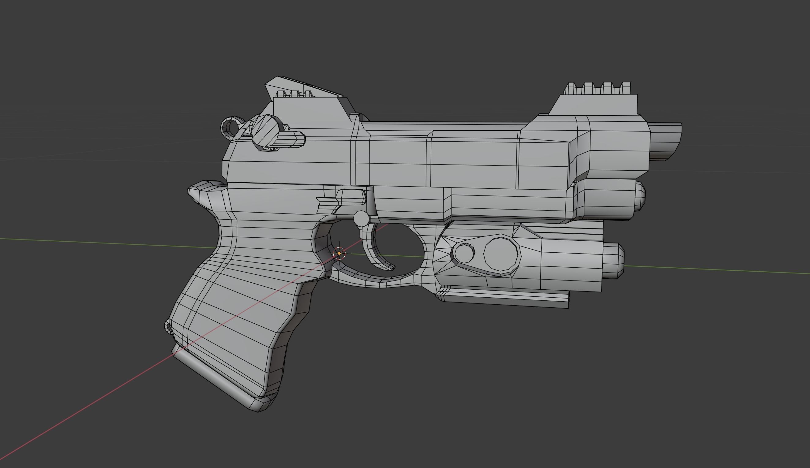 3D model AAA Gun game-ready VR / AR / low-poly | CGTrader