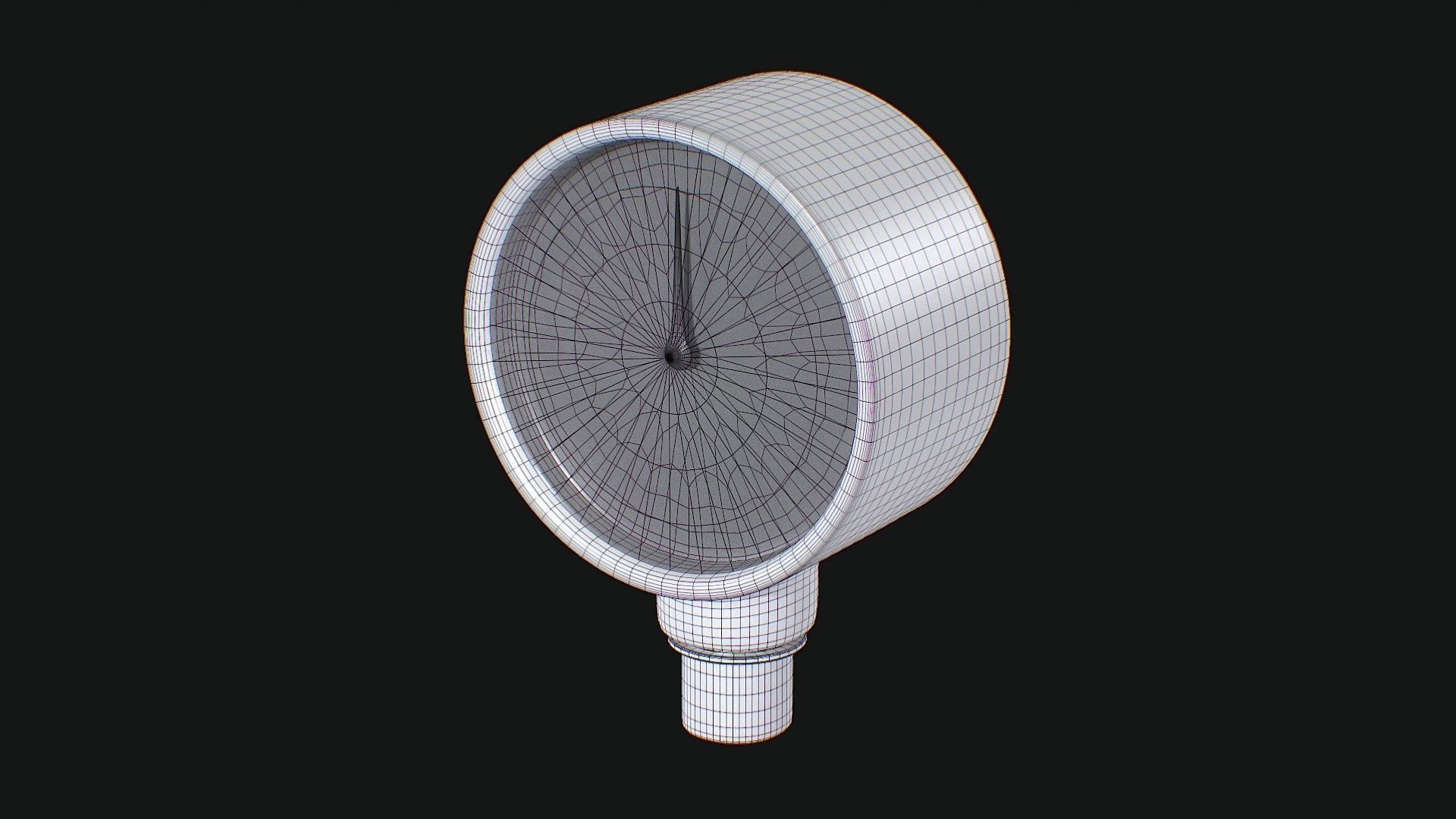 3D model Pressure Gauge VR / AR / low-poly | CGTrader