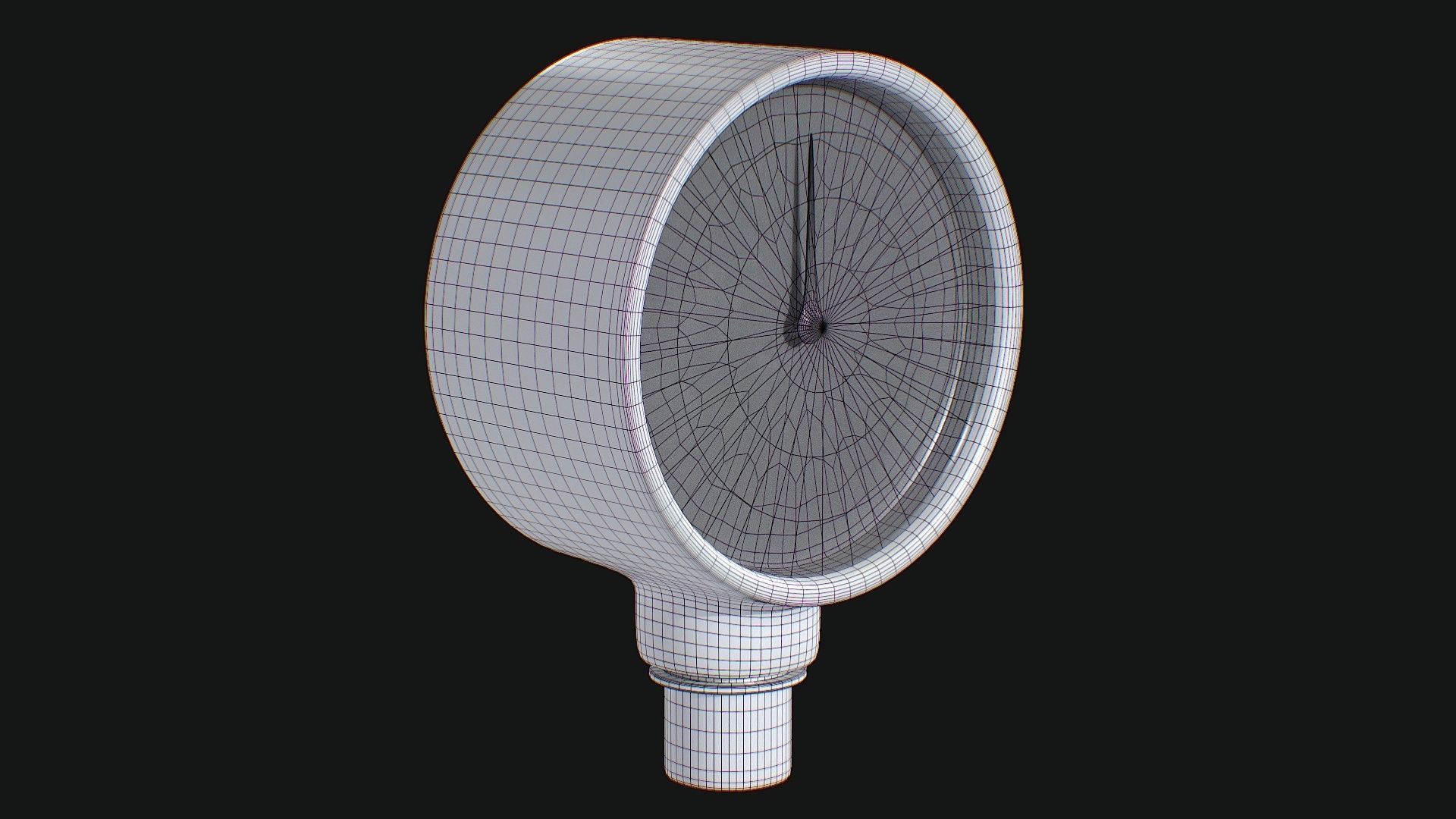 3D model Pressure Gauge VR / AR / low-poly | CGTrader