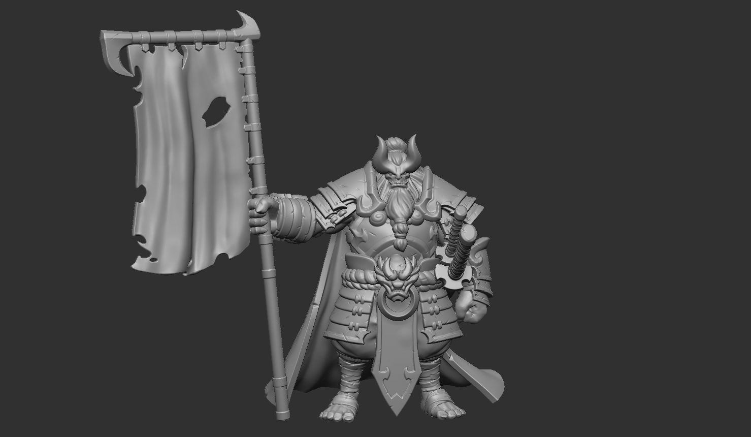 Furybound Clan - General Garro 3D model 3D printable | CGTrader