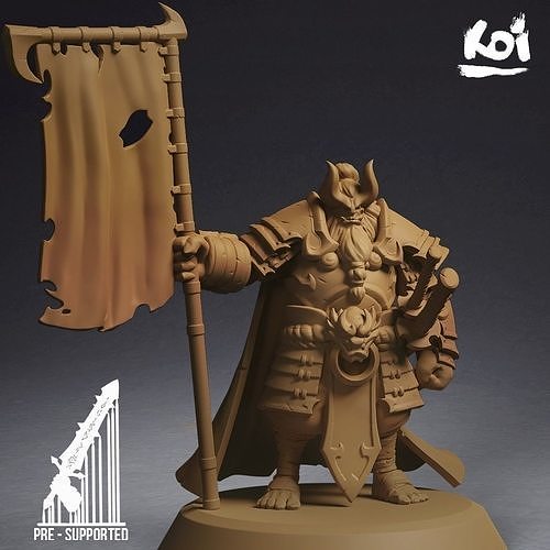 Furybound Clan - General Garro 3D model 3D printable | CGTrader
