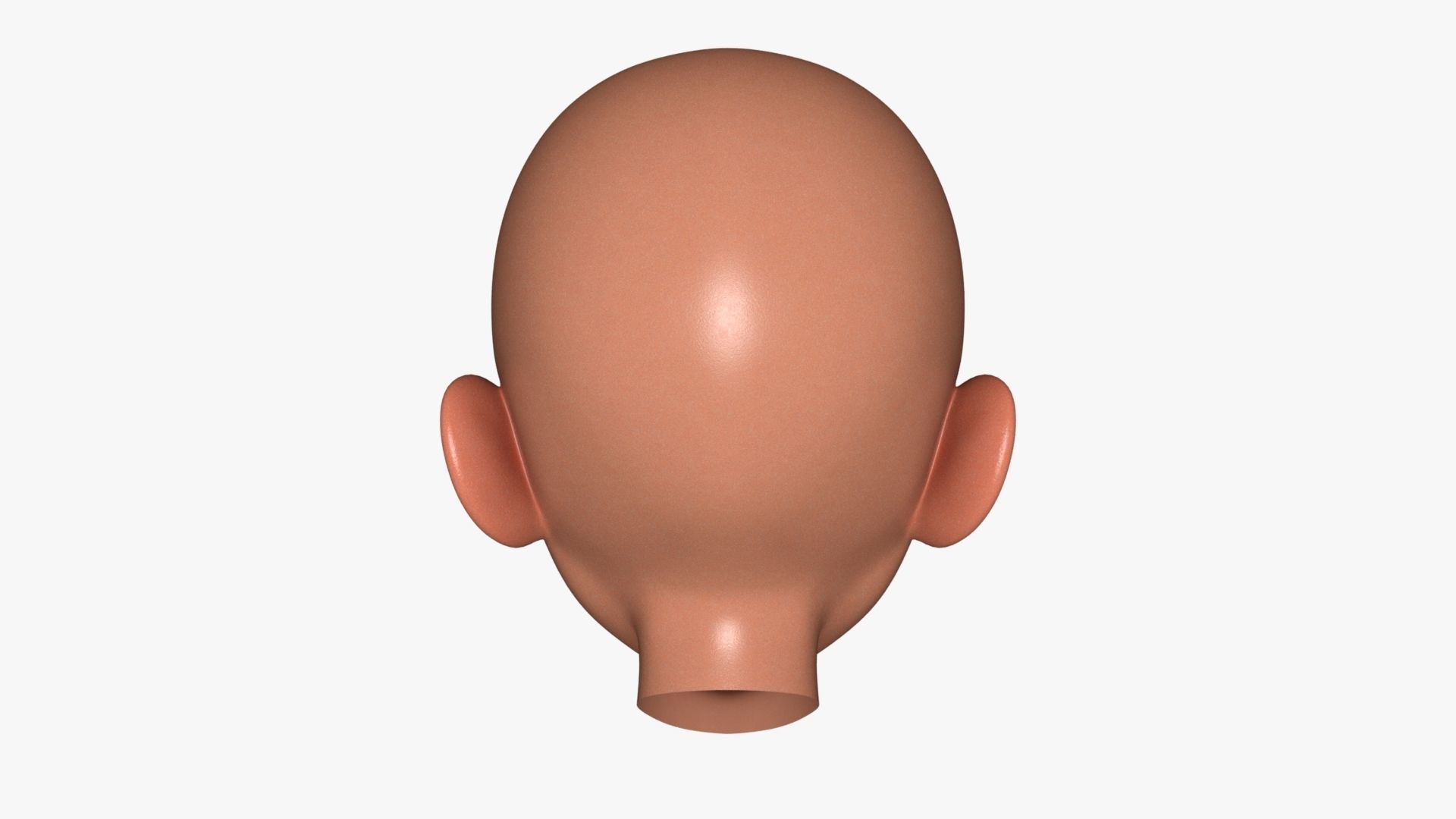 3D model Cartoon Head VR / AR / low-poly | CGTrader
