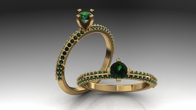 Gold Ring 3d model 3D model 3D printable | CGTrader
