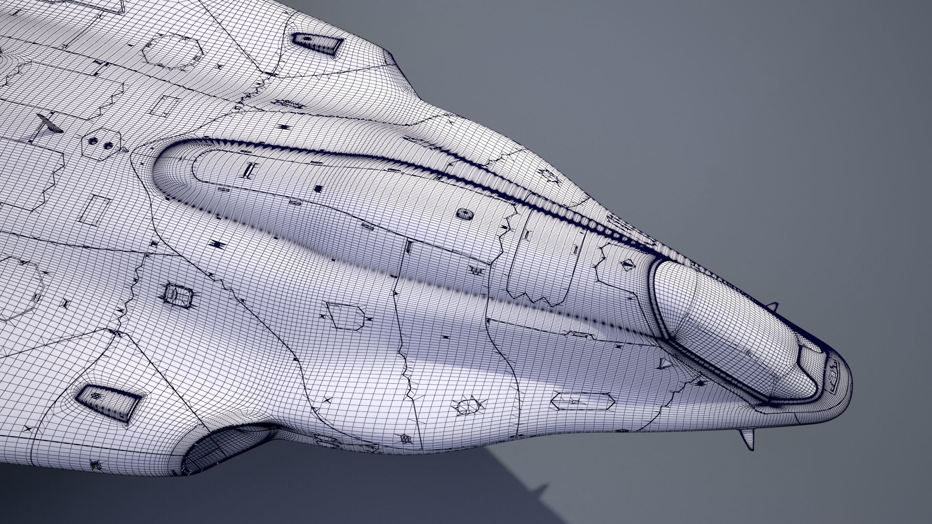 Sci-fi Multi-purpose Spacefighter 3D model | CGTrader