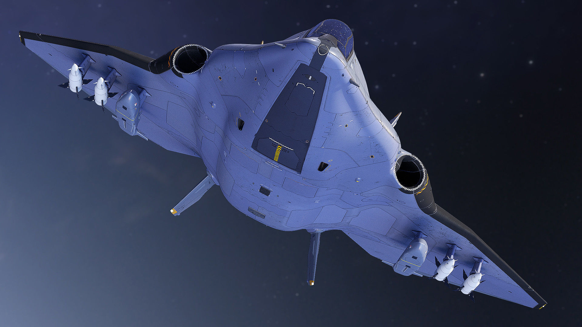Sci-fi Multi-purpose Spacefighter 3D model | CGTrader
