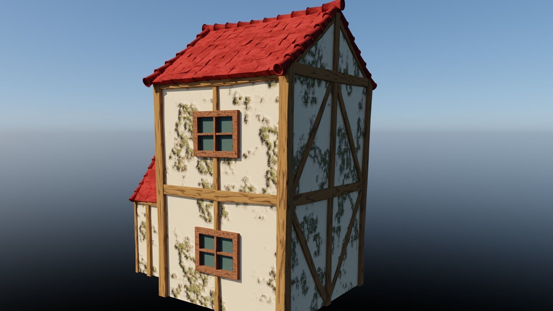 Medieval House 3D model | CGTrader