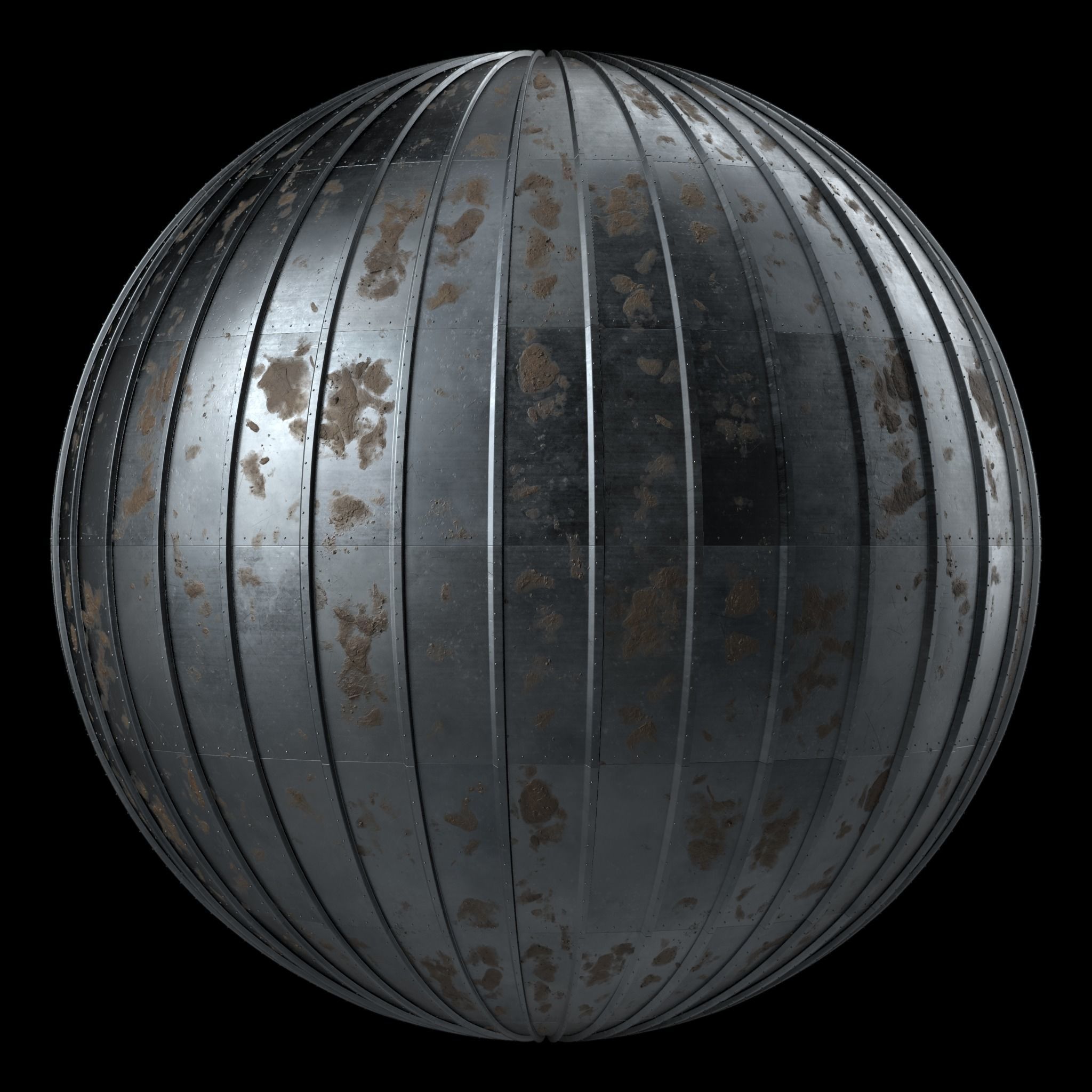 Texture Roof Tile Materials 48- Metal Roofing By Sand and Snow Seamless ...