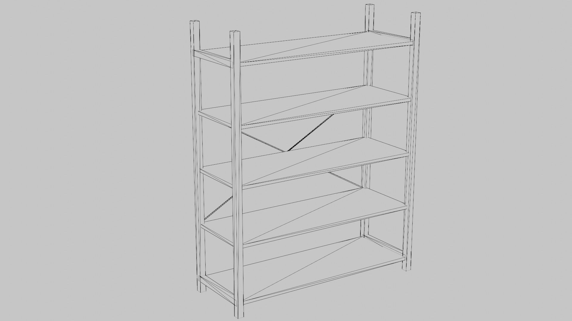 Storage racks free VR / AR / low-poly 3D model | CGTrader