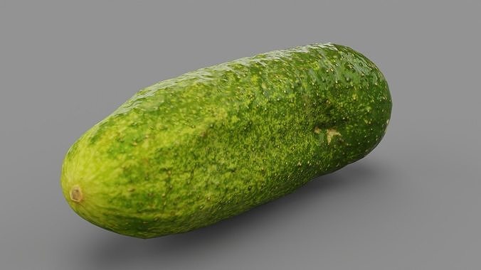 3D model Cucumber 02 VR / AR / low-poly | CGTrader