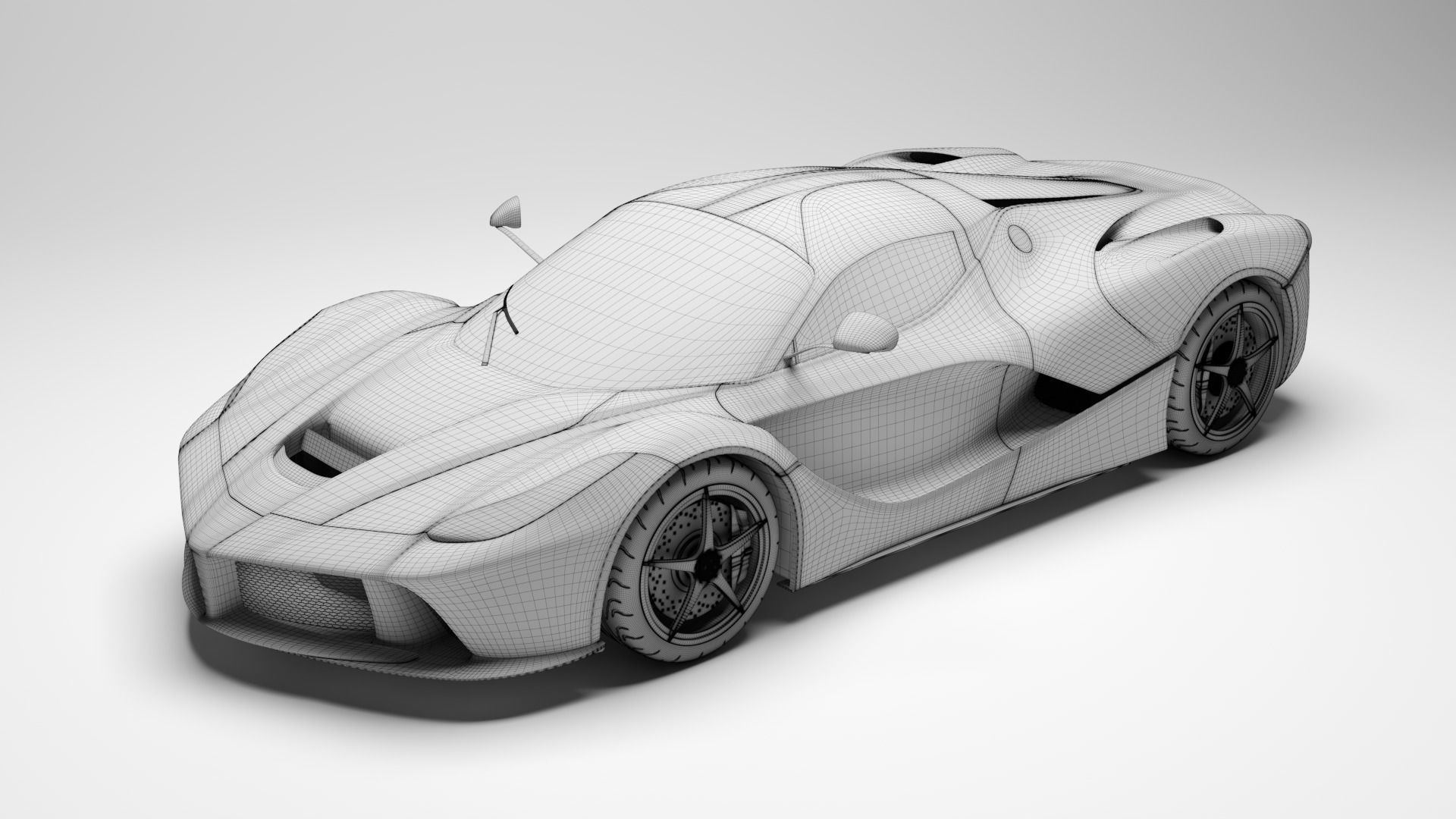 Ferrari LaFerrari 3D model | CGTrader