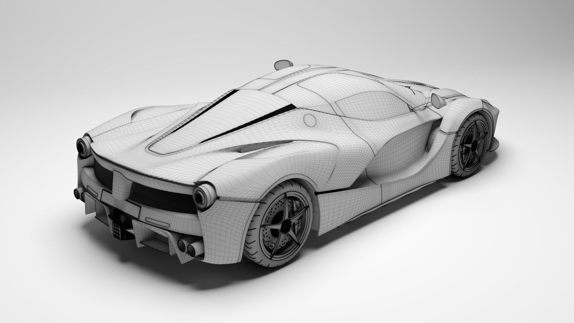 Ferrari LaFerrari 3D model | CGTrader