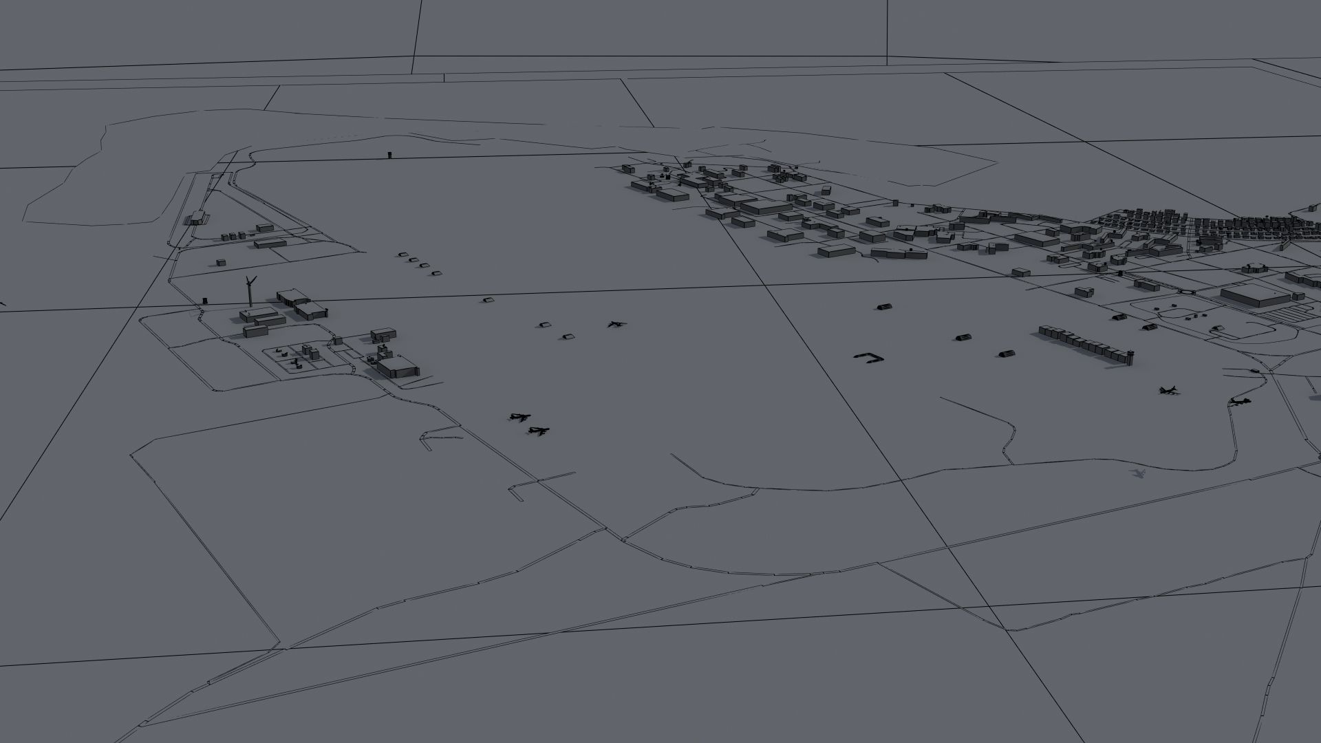 Anderson Airbase Guam 3D model | CGTrader