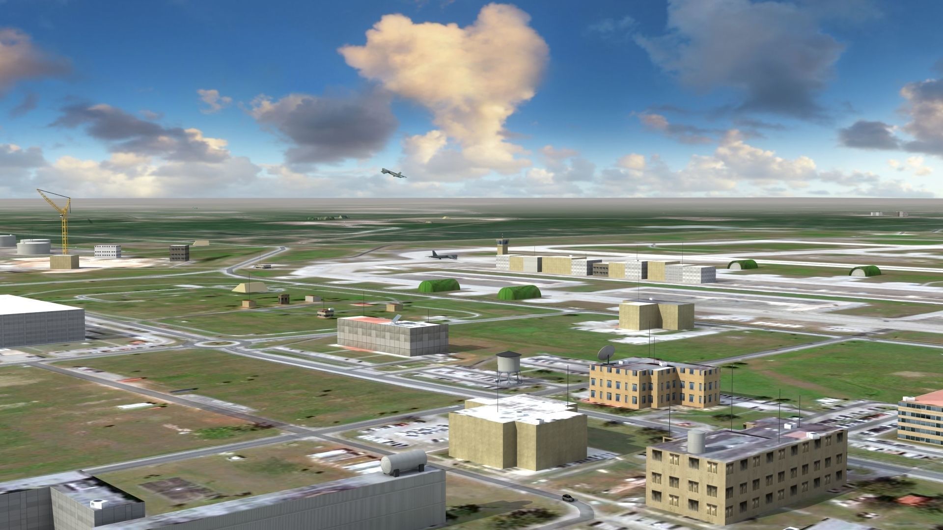 Anderson Airbase Guam 3D model | CGTrader