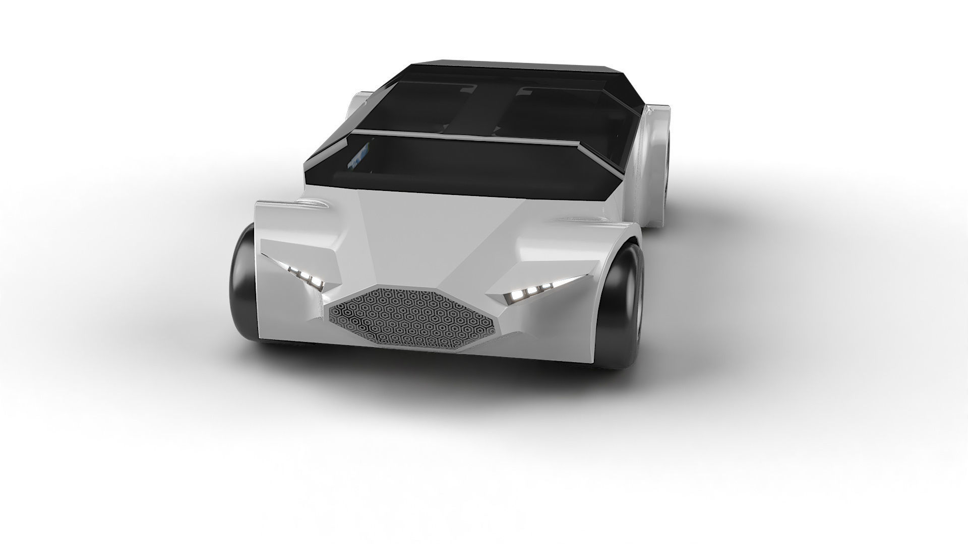 Concept Car v01 3D model | CGTrader