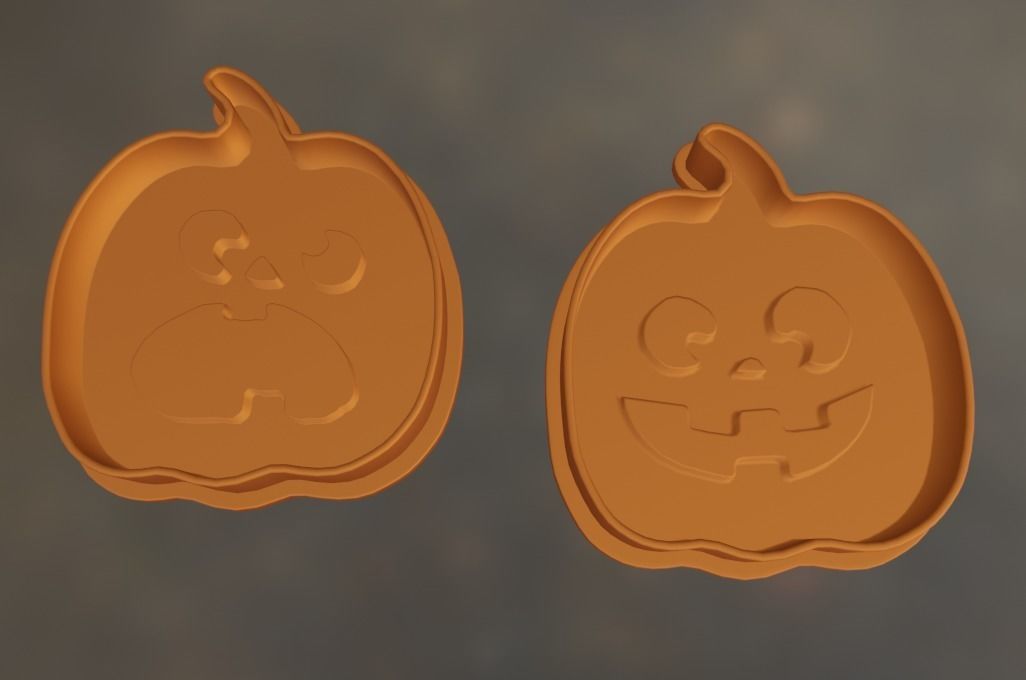 Pumpkin Halloween Forms 3D model 3D printable | CGTrader