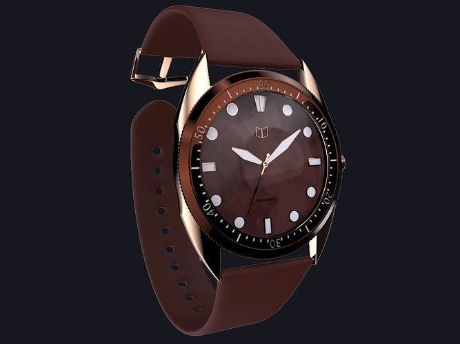 wrist watch 3D model | CGTrader