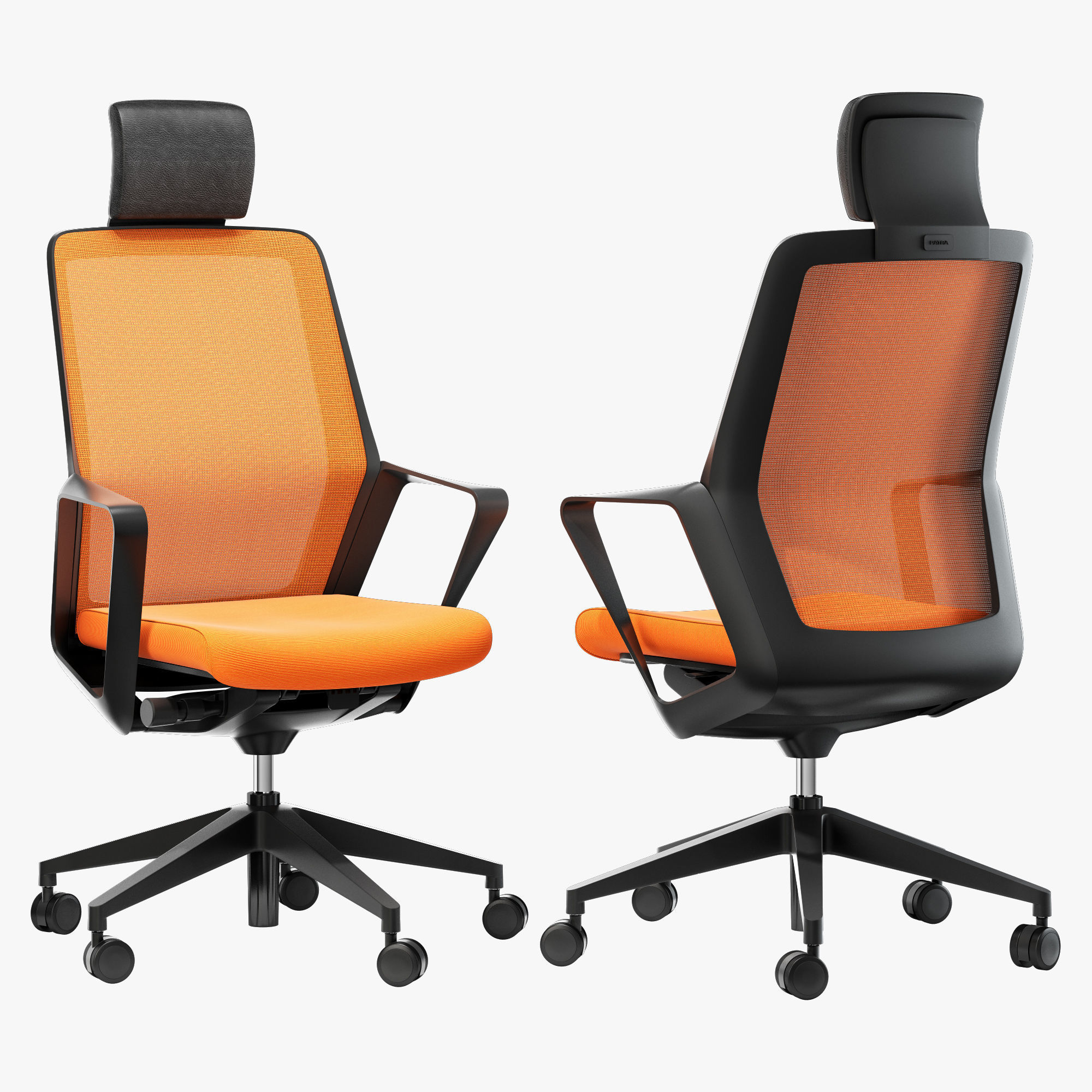 Patra flo high office chair 3D model | CGTrader