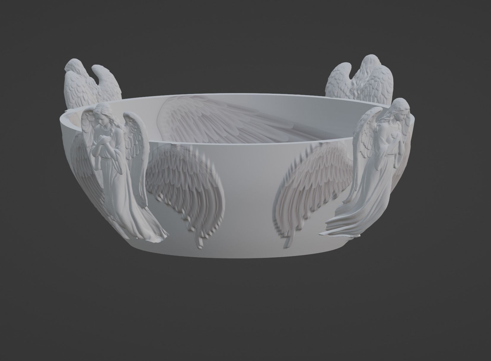 Angel Vase Cup 3D model 3D printable | CGTrader