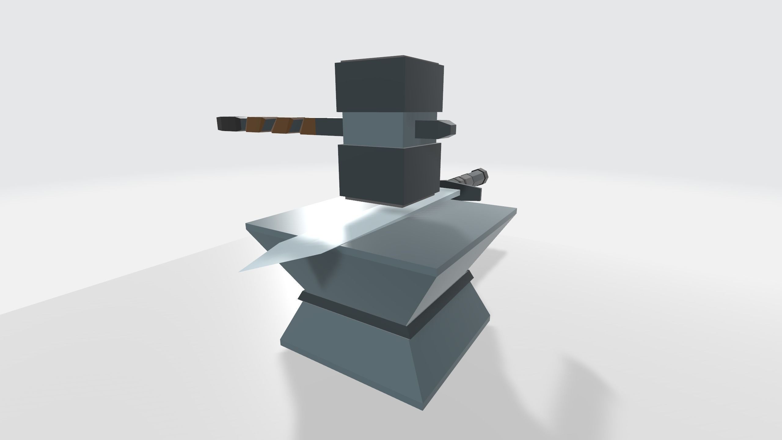 Ancient Sword forging for free free VR / AR / low-poly 3D model | CGTrader