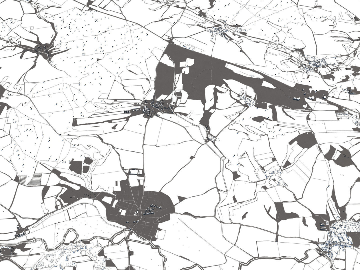 Pilsen Czech Republic 50x50km 3D City Map 3D model | CGTrader