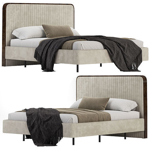 Anny Bed By Laskasas 3D model | CGTrader