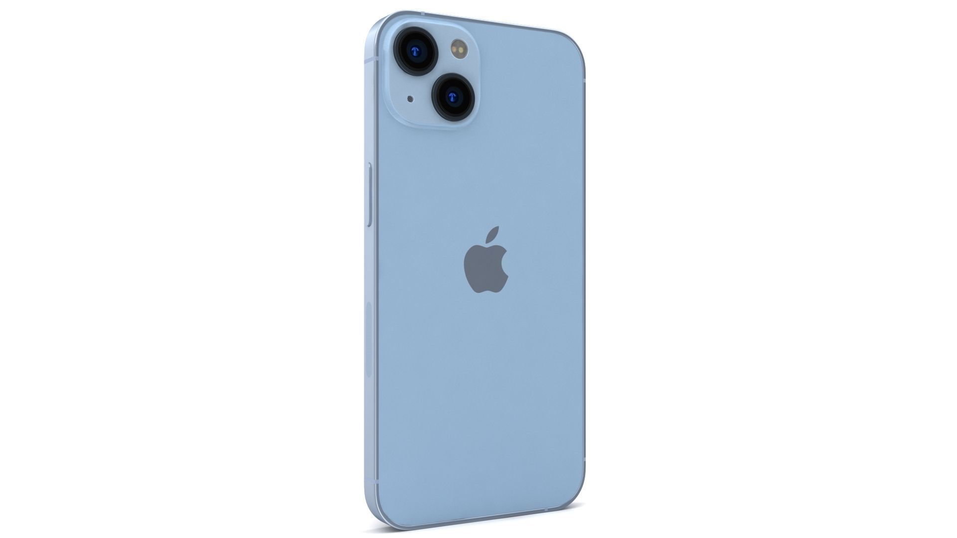 Apple iPhone 14 Blue 3D model | CGTrader