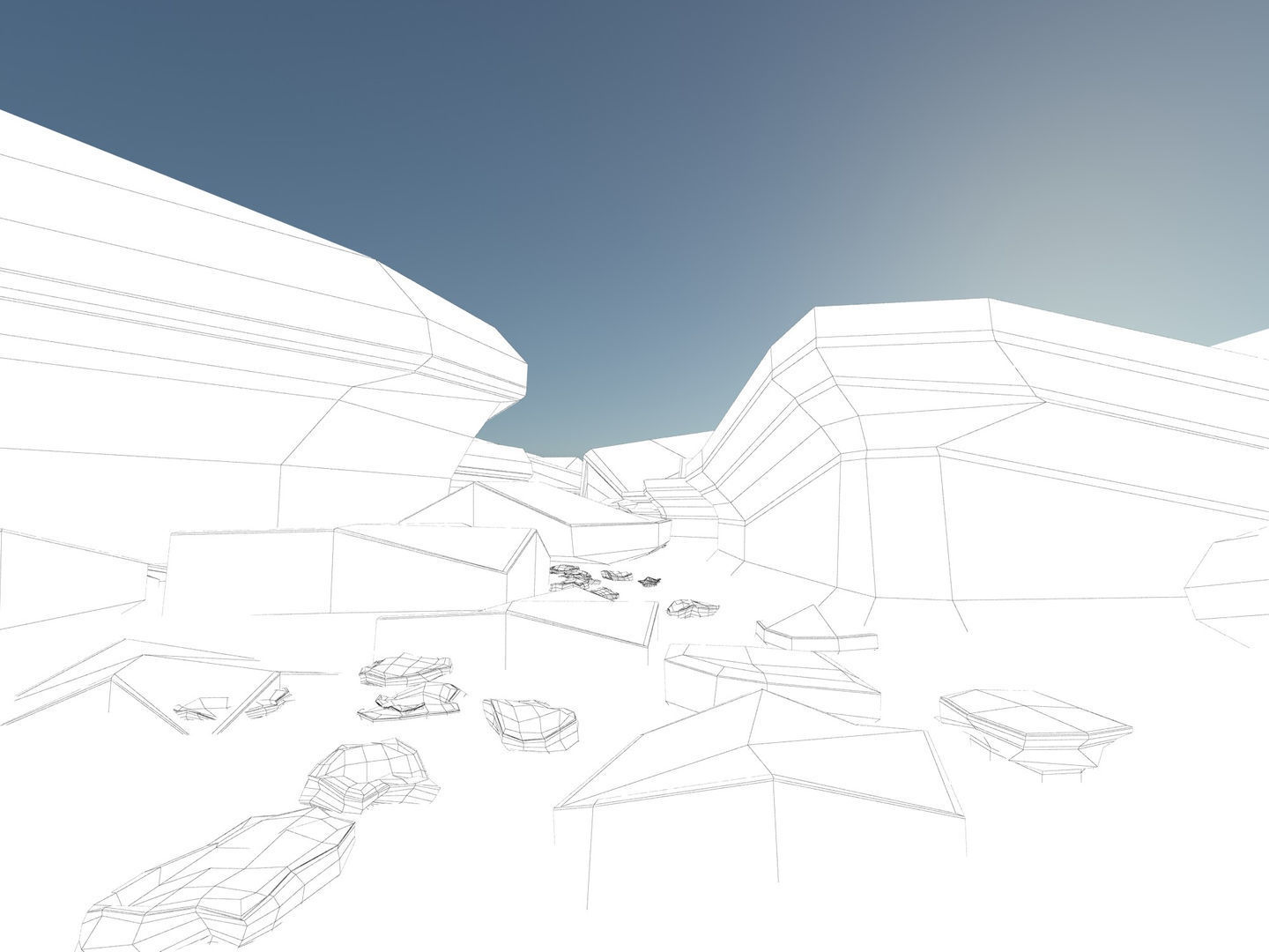 Icescape 3D model | CGTrader