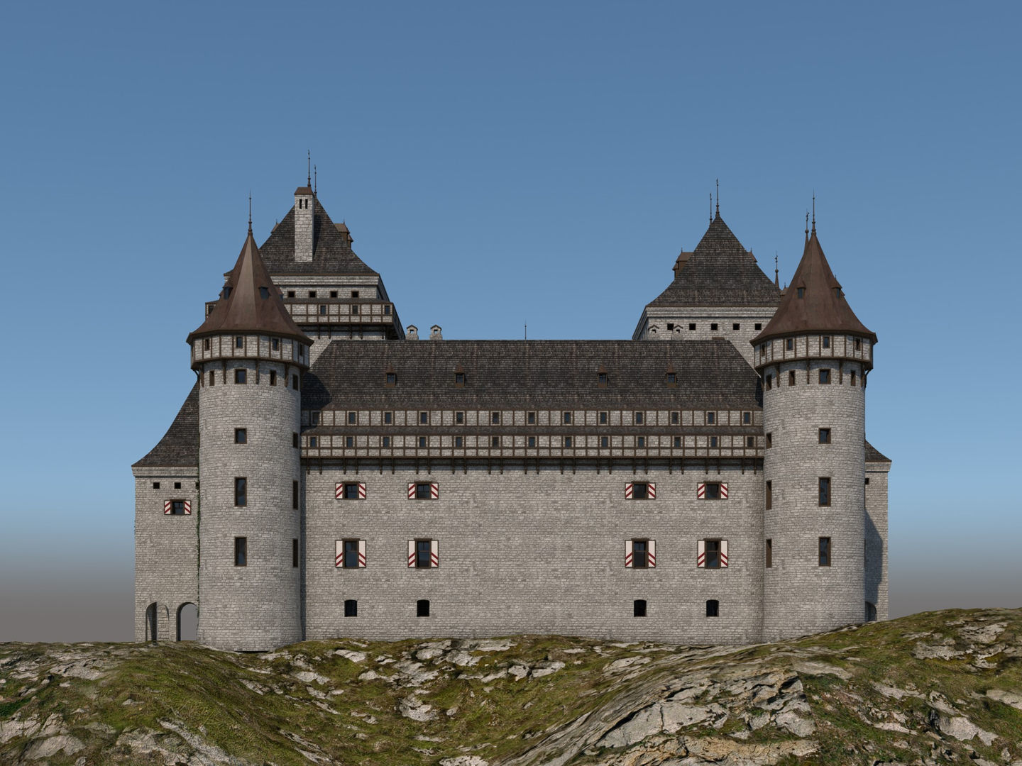 Castle 3D model | CGTrader
