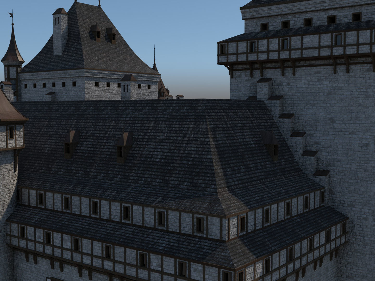 Castle 3D model | CGTrader