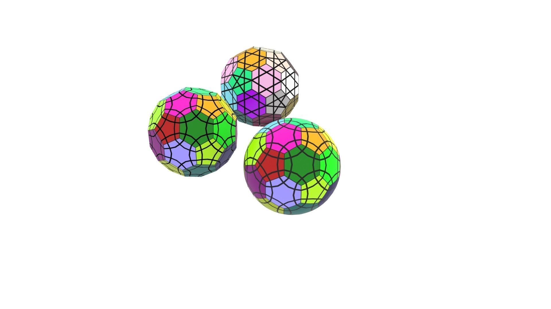 Tuttminx Set 3D model | CGTrader
