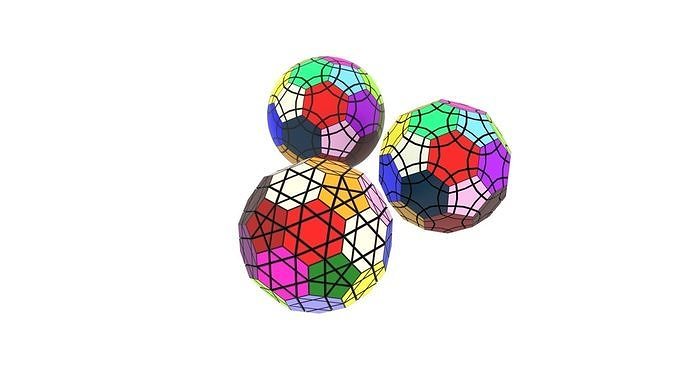 Tuttminx Set 3D model | CGTrader