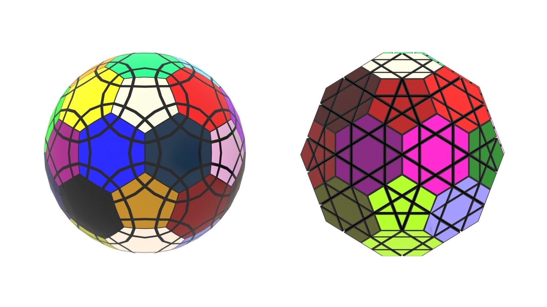 Tuttminx Set 3D model | CGTrader