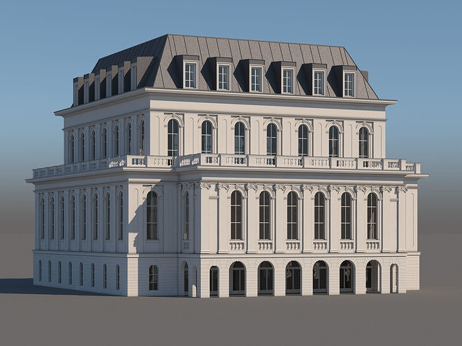 Modern City Building 004 3D model | CGTrader