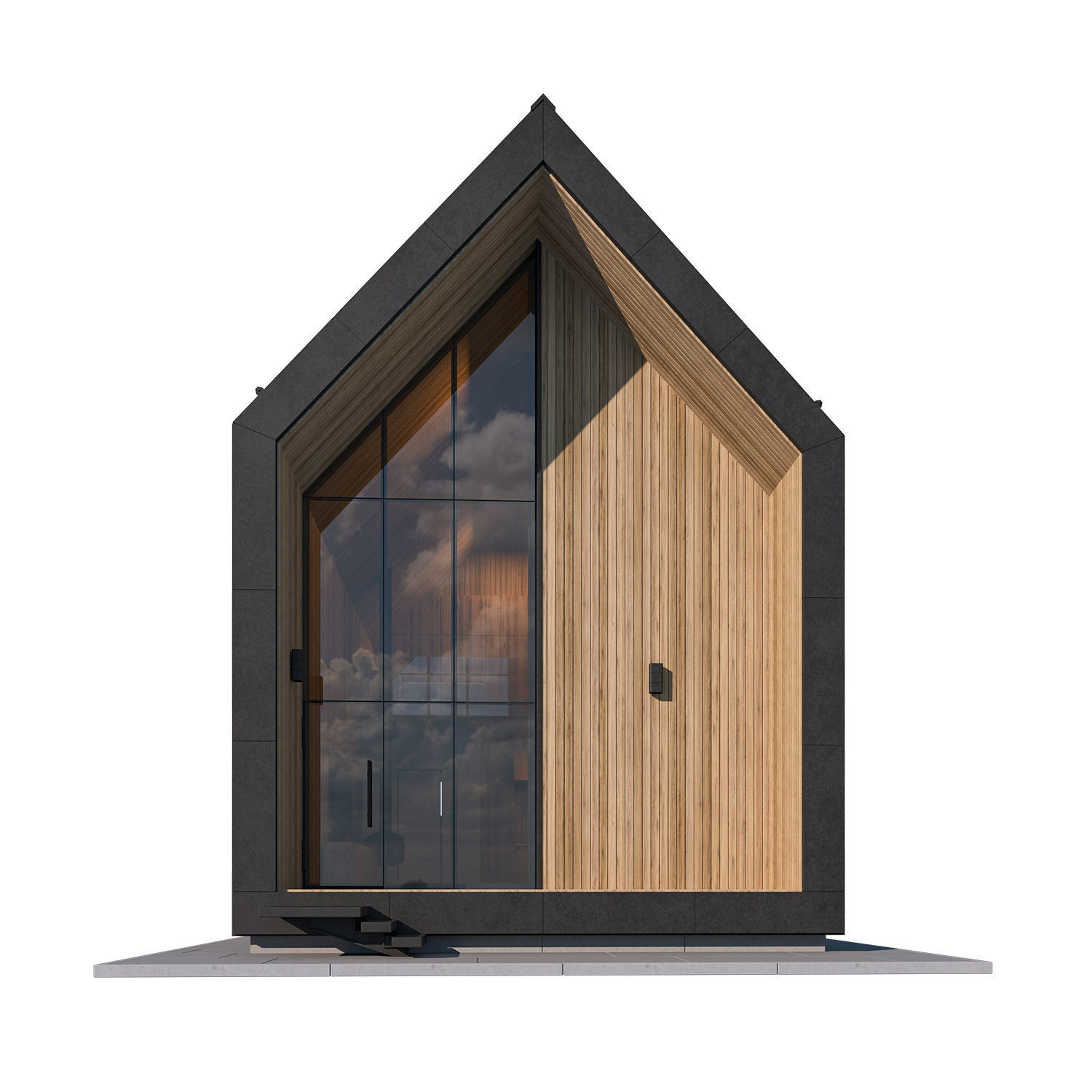 Barn house 3D model | CGTrader