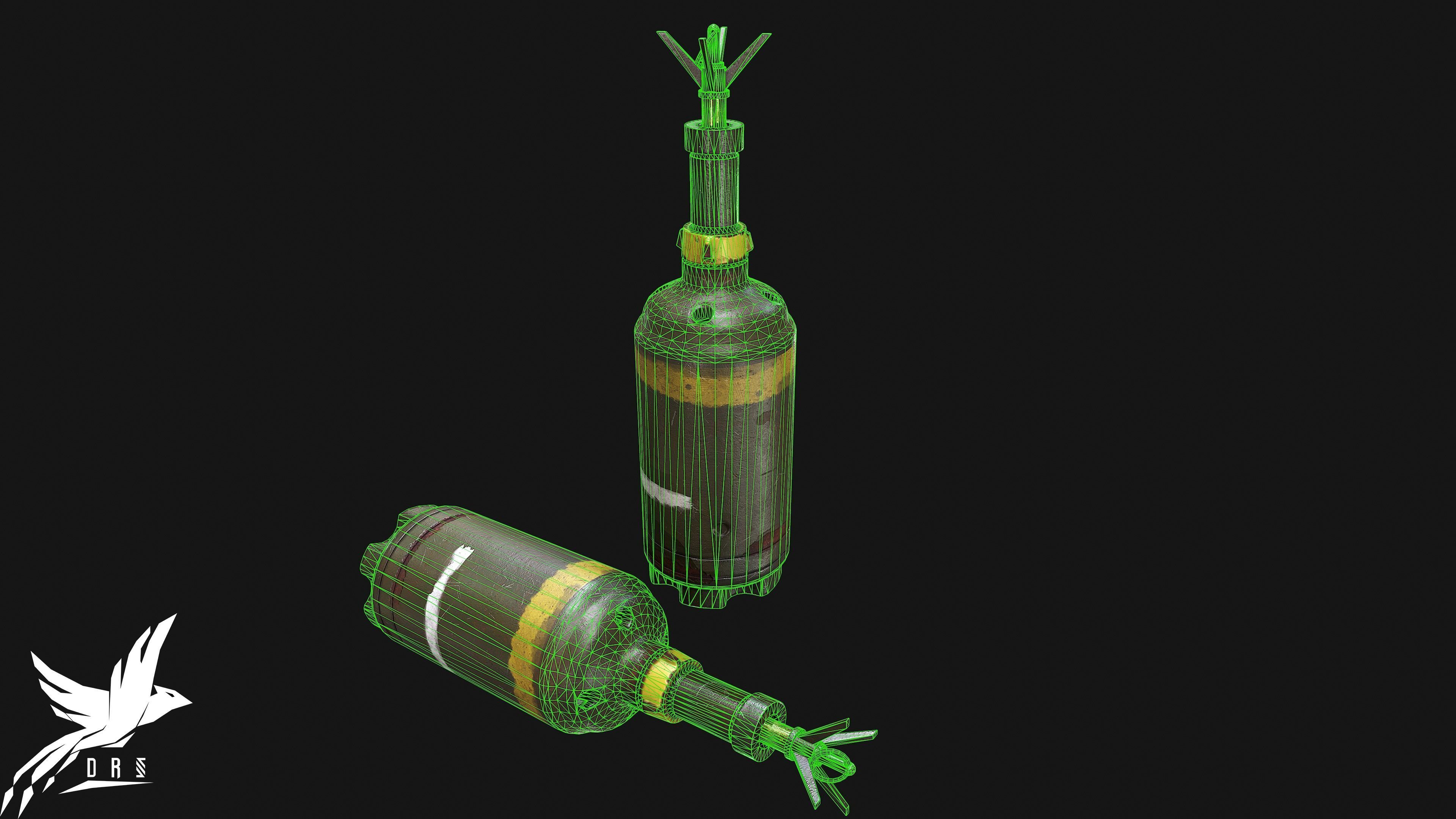 3D model landmine VR / AR / low-poly | CGTrader